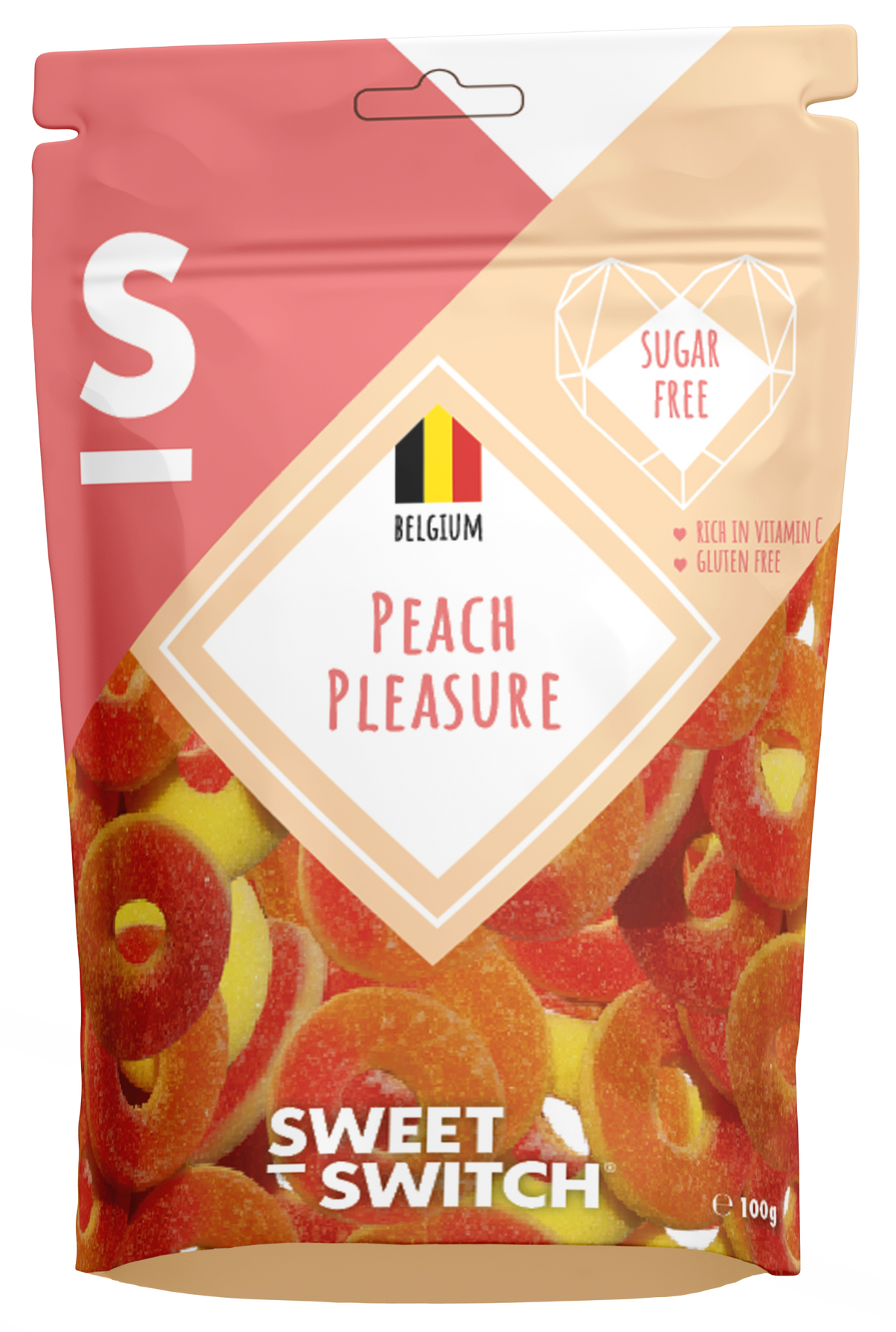 Peach Pleasure 100 g – SWEET-SWITCH®